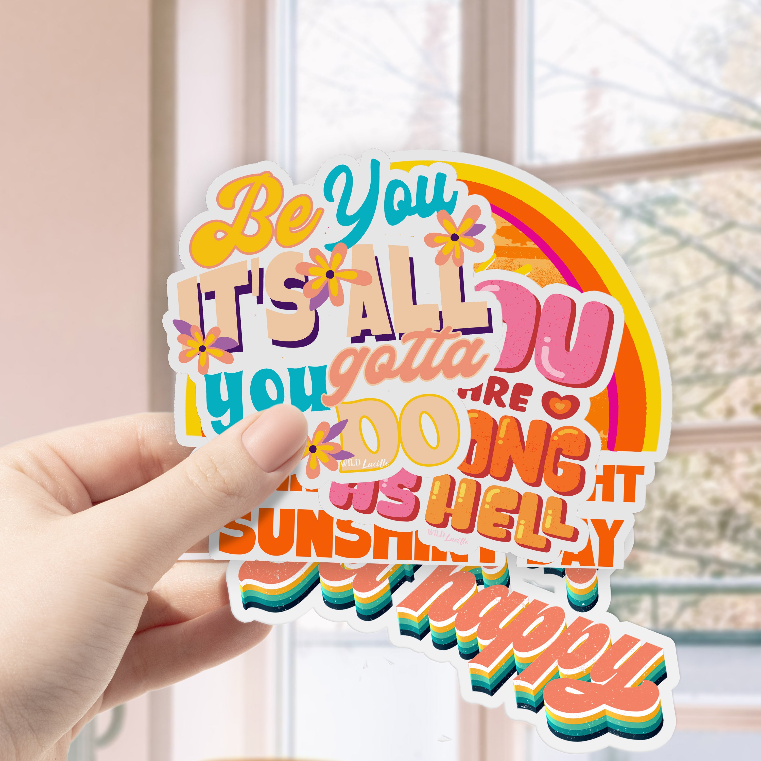 Positivity and Inspirational Vinyl Sticker Decals – Decal Barn